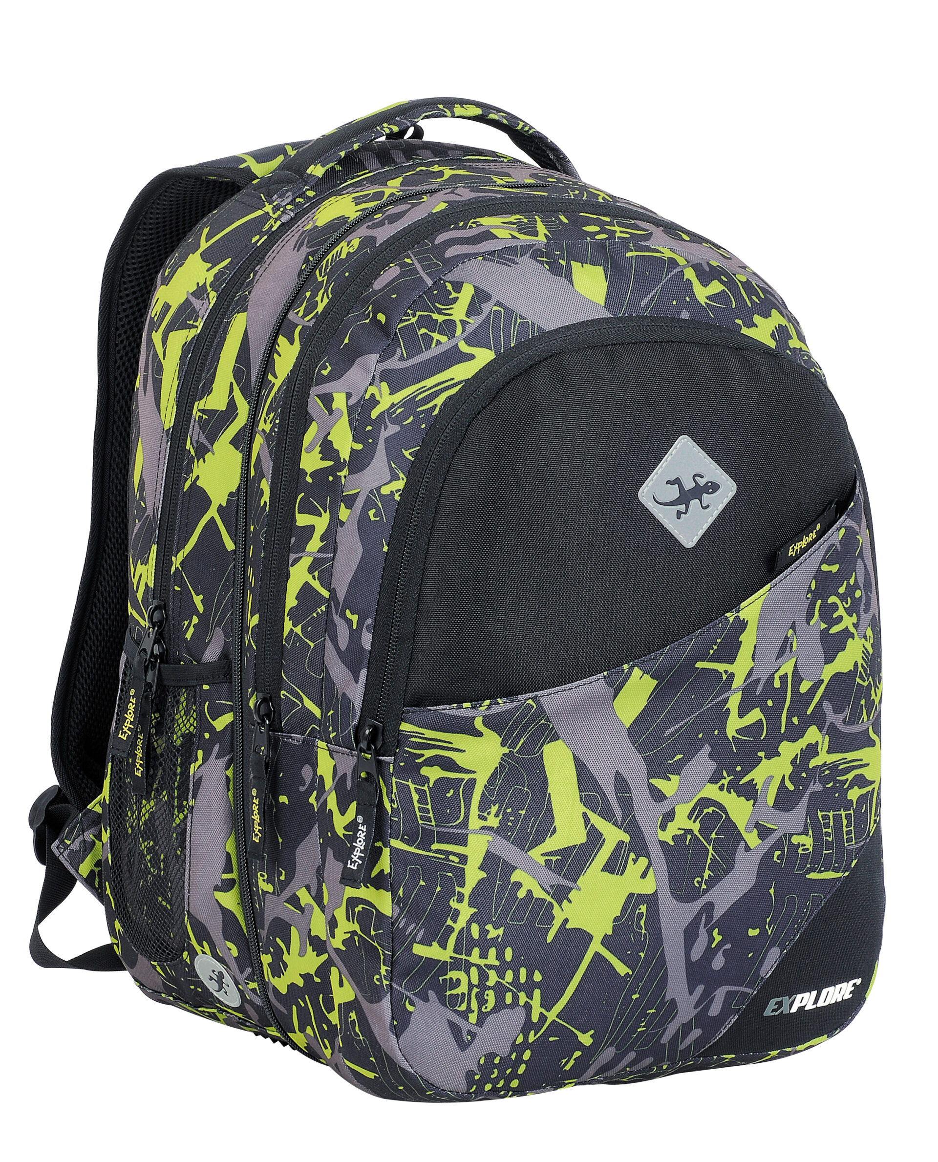 Koolikott/Seljakott Explore 2-Ühes Daniel Värvipritsmed - Etatarve